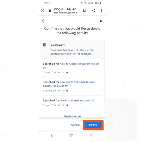 How To Delete Google Search History Itechguides