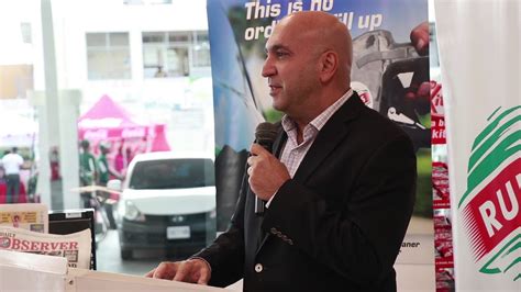 Christopher Zacca At The Live Opening Of The Rubis Manor Park Ultra