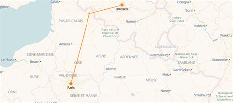 Brussels To Paris Train Tickets Cost And Timetable Benelux Trains