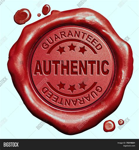 Authentic Stamp