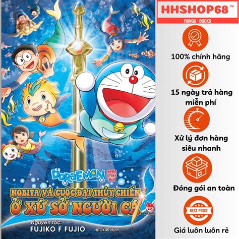 Comics Doraemon Movie Story Color Nobita And The Great Water War In The Land Of Mermaids