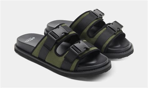 Greats The Classon Utility Slides Cool Material