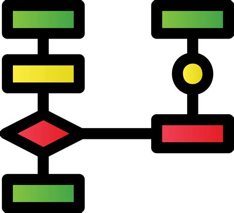 Flowchart Vector Icon Design 15009919 Vector Art At Vecteezy