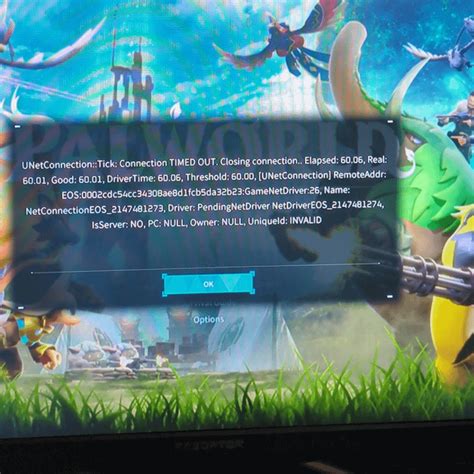 Cant Join Friends World R Palworld