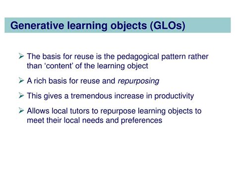 ppt learning design and learning objects powerpoint presentation