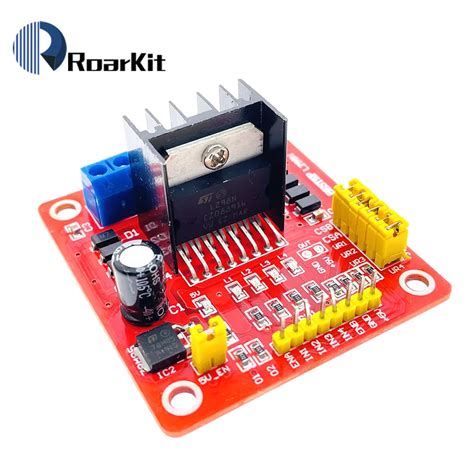 L298n Dc 모터 드라이버 모듈 스테퍼 모터 듀얼 H 브리지 최대 20w 2aarduino용 브리지 스테퍼 모터dc Dccontroller Dcdc Motor