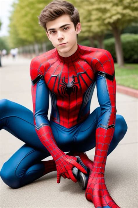 Male Reader Spider Man Liam Walker X Gwen Stacy Spiderman Cosplay