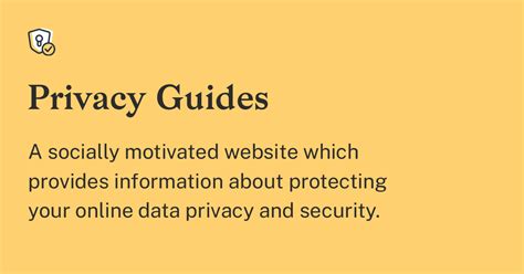 Privacy Guides