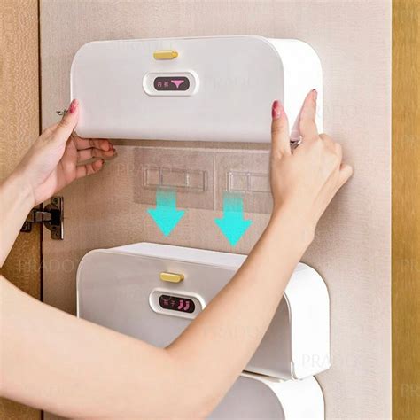 Prado Wall Mounted Flip Storage Box Underwear Socks Bra Panties Hanging Wardrobe Rack Drawer Box