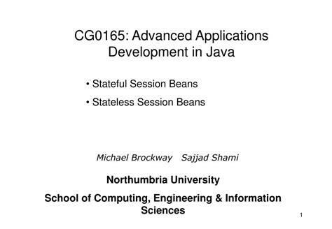 Ppt Stateful Session Beans Stateless Session Beans Powerpoint Presentation Id7094705