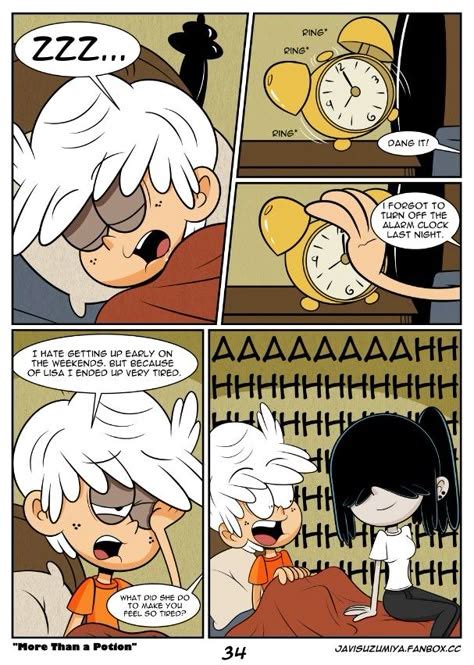 Lincoln X Lucy Comic