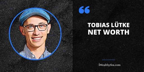 Tobias Lütke Net Worth 2026 Entrepreneur Ceo Shopify March Updated