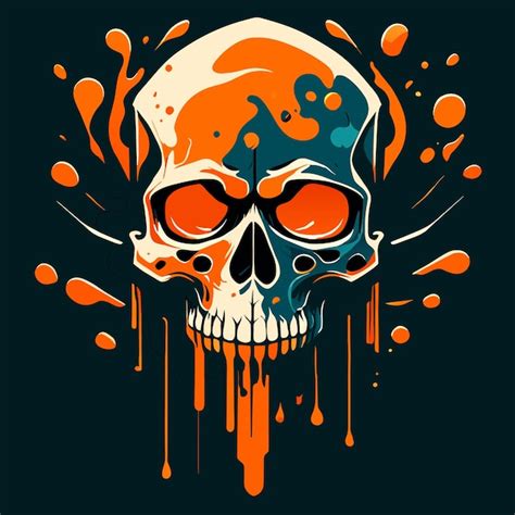Premium Vector Vector Artistry Unleashed Designing With Skull Magic