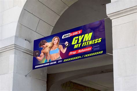 Gym Banner Price At Tim Malcolm Blog