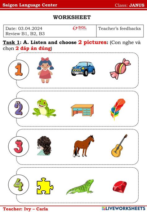 Ppd B3 Live Worksheets