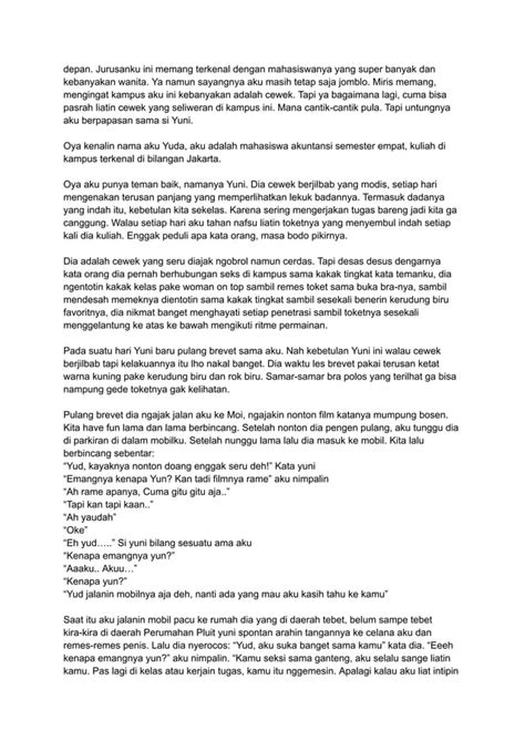 Cerita Dewasa Nikmatnya Tubuh Yuni Mahasiswi Jilboobs.pdf