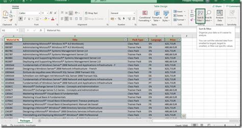 How To Sort Data In A Microsoft Excel Spreadsheet Smart Office