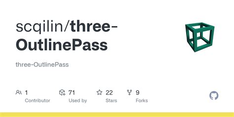 Github Scqilinthree Outlinepass Three Outlinepass