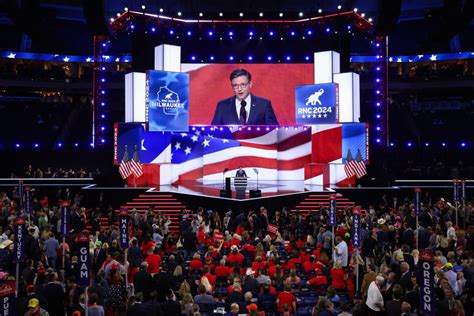 Johnson Scalise Envision Gop Majority At Rnc Night Two • Louisiana