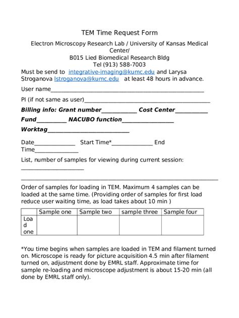 Tem Time Request Doc Template Pdffiller