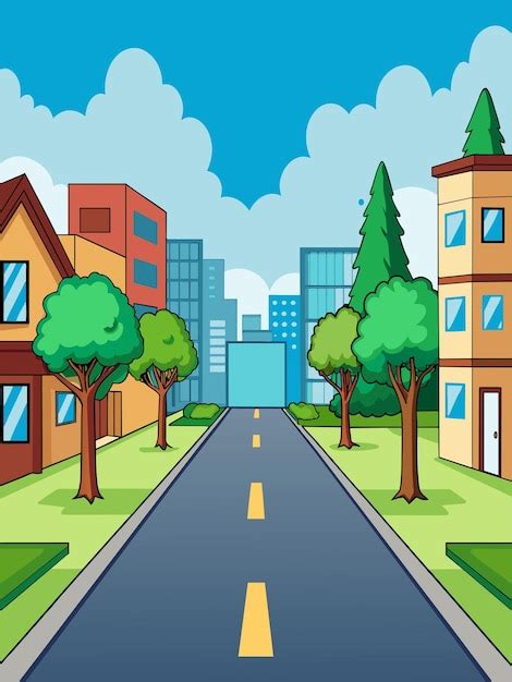 Rua Desenho Imagens Download Grátis No Freepik