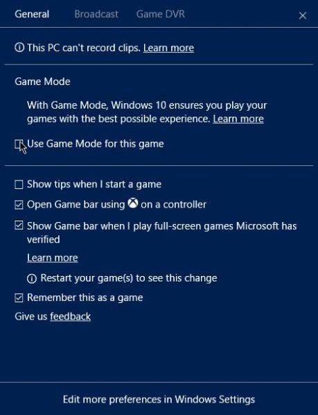 Game Keeps Minimizing Error On Windows 10 Solved