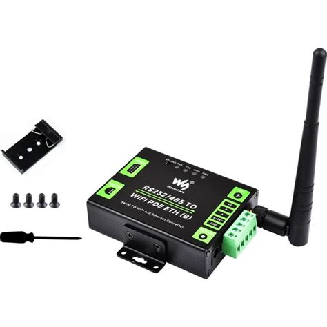 Rs232485 To Poe Ethernet Serial Server Converter Modbusmqtt Gateway