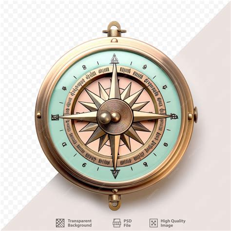 Premium Psd A Compass With The Word Compass On It