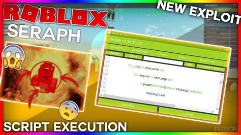 Working ️ Roblox Exploithack ️ Seraph V2 Lua C Script Execution And Much More 1292017