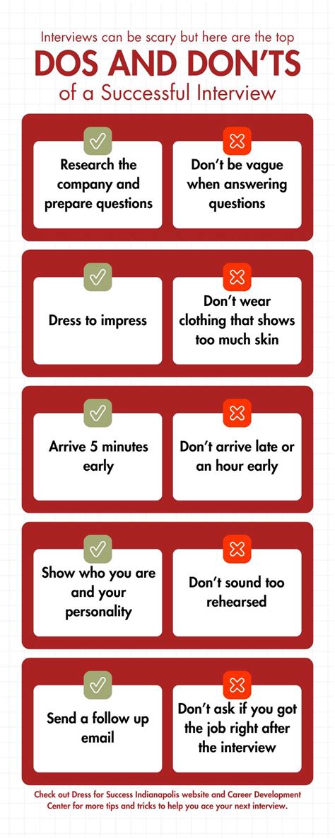 Dos And Donts Of A Successful Interview Dress For Success Indianapolis