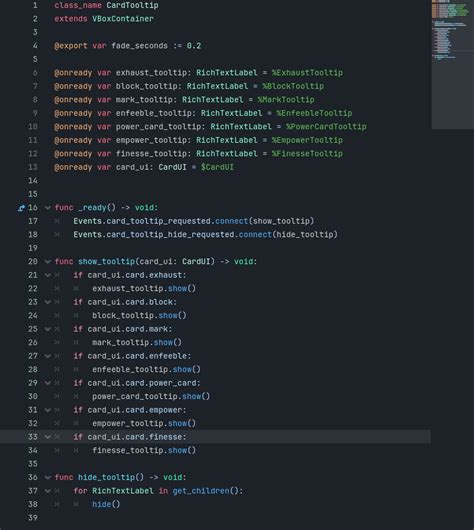 Card Tooltip Ui Programming Godot Forum