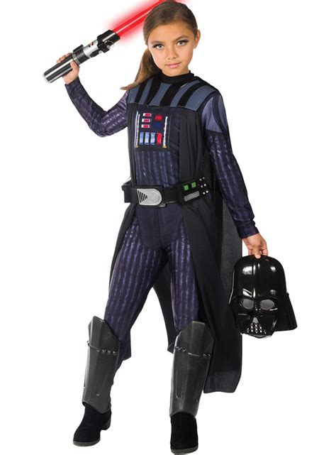 Darth Vader Girls Costume Girls Star Wars Costume