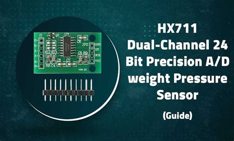 HX Dual Channel Bit Precision A D Weight Pressure Sensor Ekostra Elecronics Store In Egypt