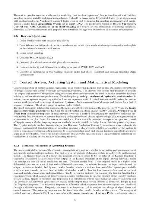Mechatronics Lecture Notespdf