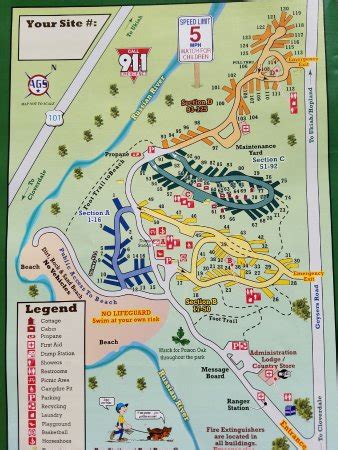 Russian River Map California