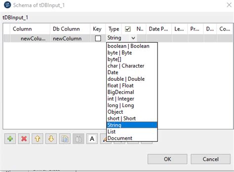 hey you guys why my talend dont have dynamic type like some video i