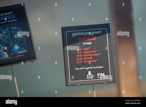 Perth Australia 2024 03 18 This Image Shows An Atari Game Cartridge