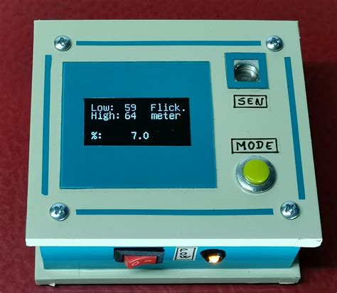 Arduino Flicker Meter Determining The Quality Of Light Bulbs 5 Steps