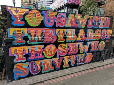 Ben Eines Latest Mural Honours The Grenfell Tower Victims London 2017