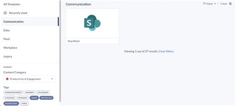 Cards Display Sharepoint Content
