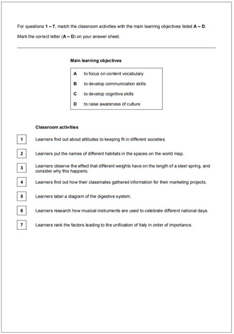 Tkt Clil What Is It Exam Seekers