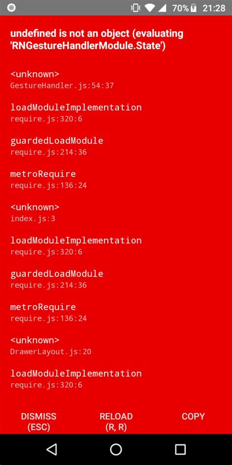 React Native Undefined Is Not An Object Evaluating