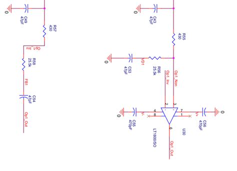 Figure B14 Portion Of Analog Circuitry Schematic Showing The