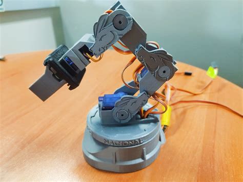Mini Robot Arm By Rayjizza Download Free Stl Model