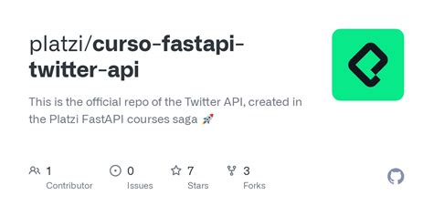Github Platzi Curso Fastapi Twitter Api This Is The Official Repo Of The Twitter Api Created