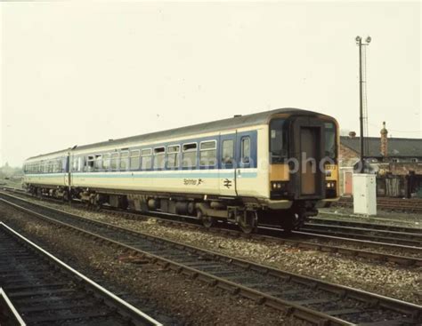 Salisbury Class 155 Dmu 155333 29 3 91 4 5 X 6 Cm Fuji Slide Rn326 £2