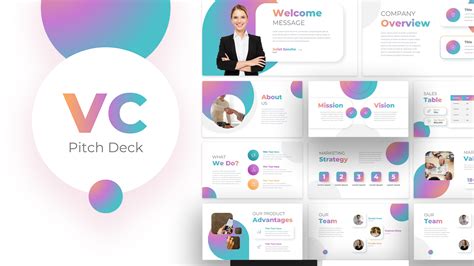 Red White Powerpoint Deck Template Slidebazaar