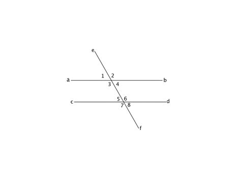 parallel lines intermediate geometry