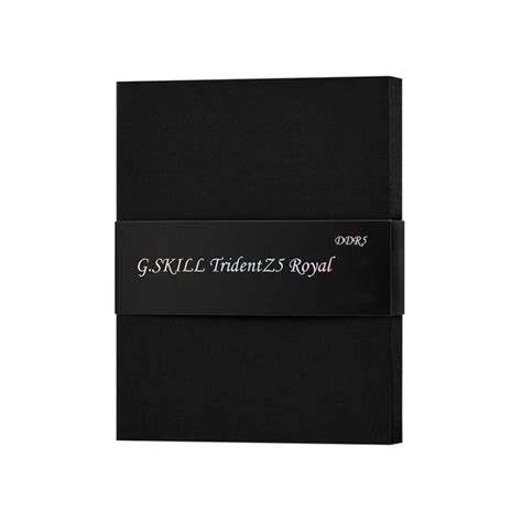 قیمت و خرید رم دسکتاپ Ddr5 دوکاناله 6400 مگاهرتز Cl32 جی اسکیل مدل Trident Z5 Royal ظرفیت 32