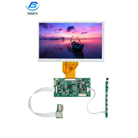 China 7 Inches 1024×600 Resolution Standard Color Tft Lcd Display Manufacturer And Factory Disen